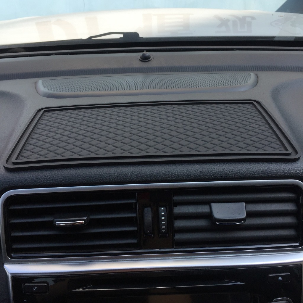 Big Black Anti-Slip Car Dashboard Dashboard Mat Dashmat / High ...