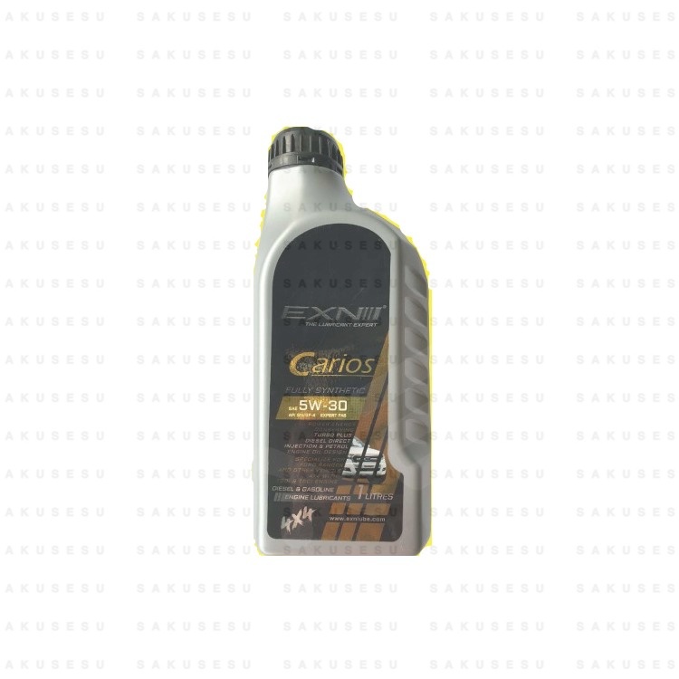 EXN Carios SAE 5W30 - PAO & Turbotech Plus Fully Synthetic Engine Oil ...