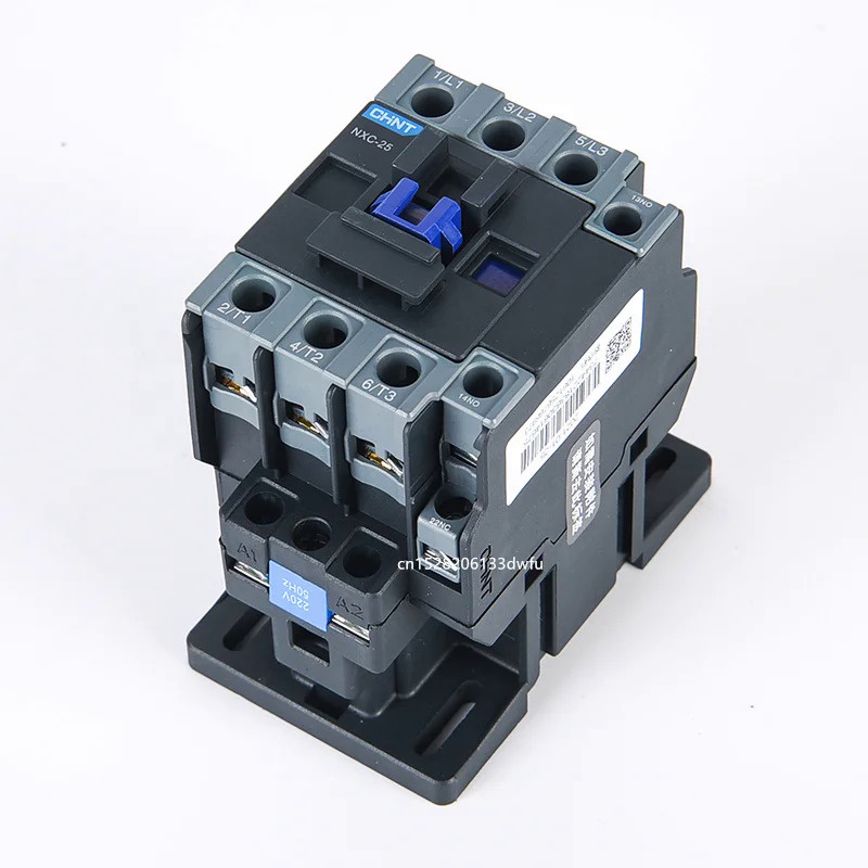 CHINT NXC-25 25A LC1D AC Contactor CJX2-2510 2501 NO NC LC1 DIN Rail Mount Electric Power ...