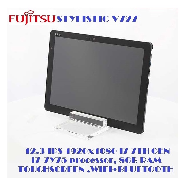 Fujitsu V727 Windows Tablet 12.3 inch Touch screen (Intel i7-7th Gen ...