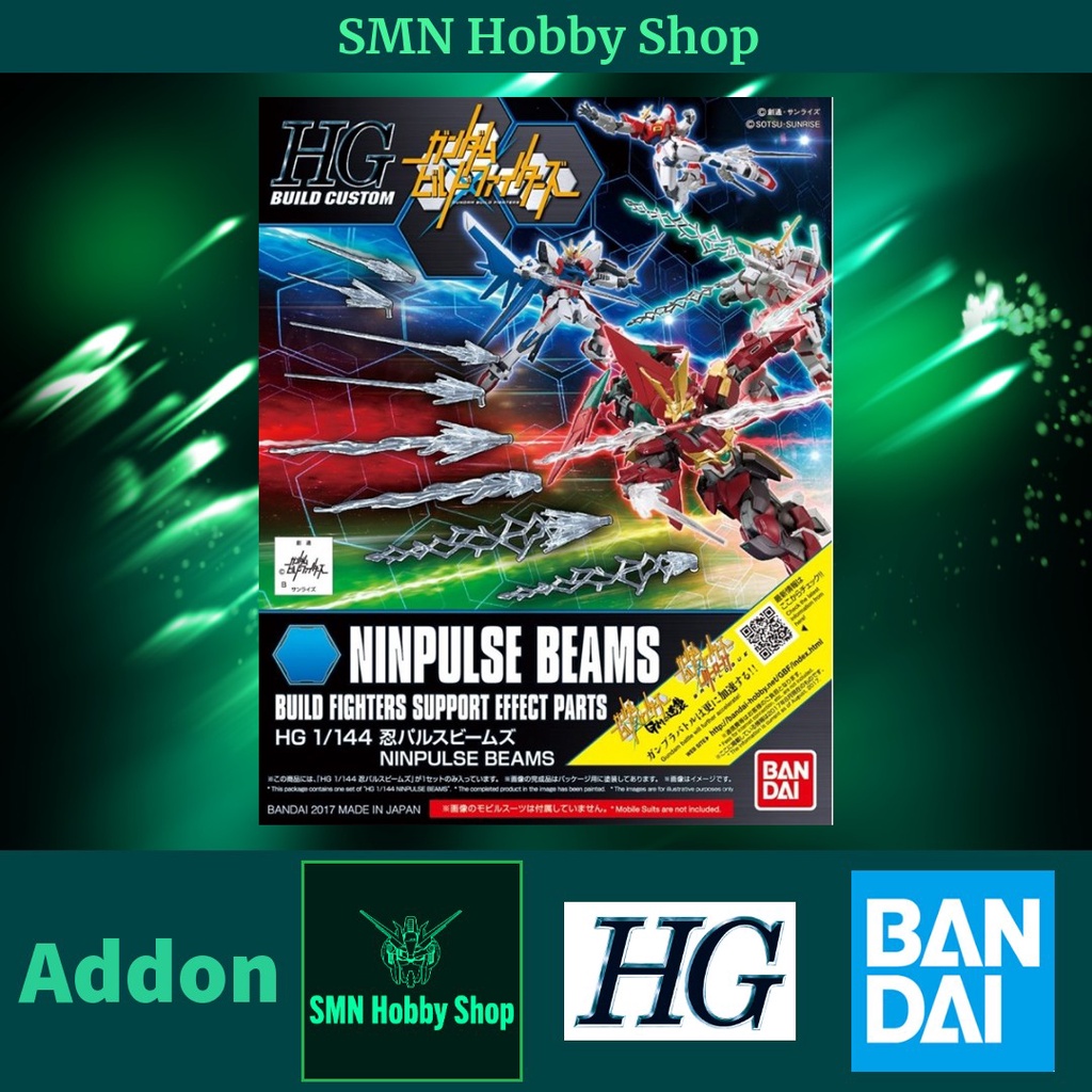 HG 1/144 Ninpulse Beams 029 Addon Weapon & Backpack [HGBC] (Bandai) | Shopee Malaysia