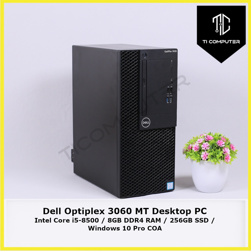 Dell Optiplex 3060 MT Intel Core i5-8500 3.0GHz 8GB DDR4 RAM 256GB SATA ...