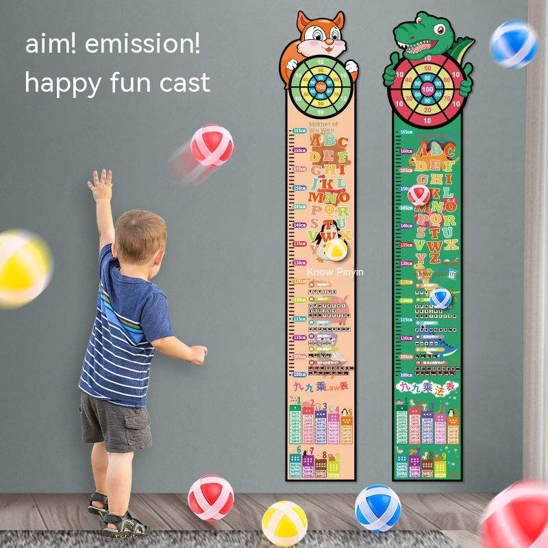 Sticker Chart NYZABDL Kids Height Growth Chart Kids Height Growth Chart ...
