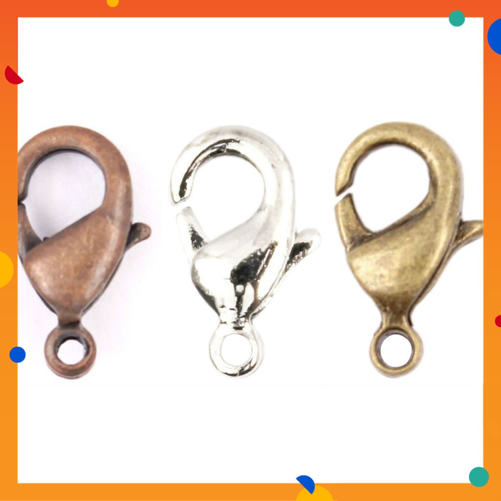 Findings Beads 6x10mm Lobster Clasps Claw DIY Jewelry Necklace Bracelet ...
