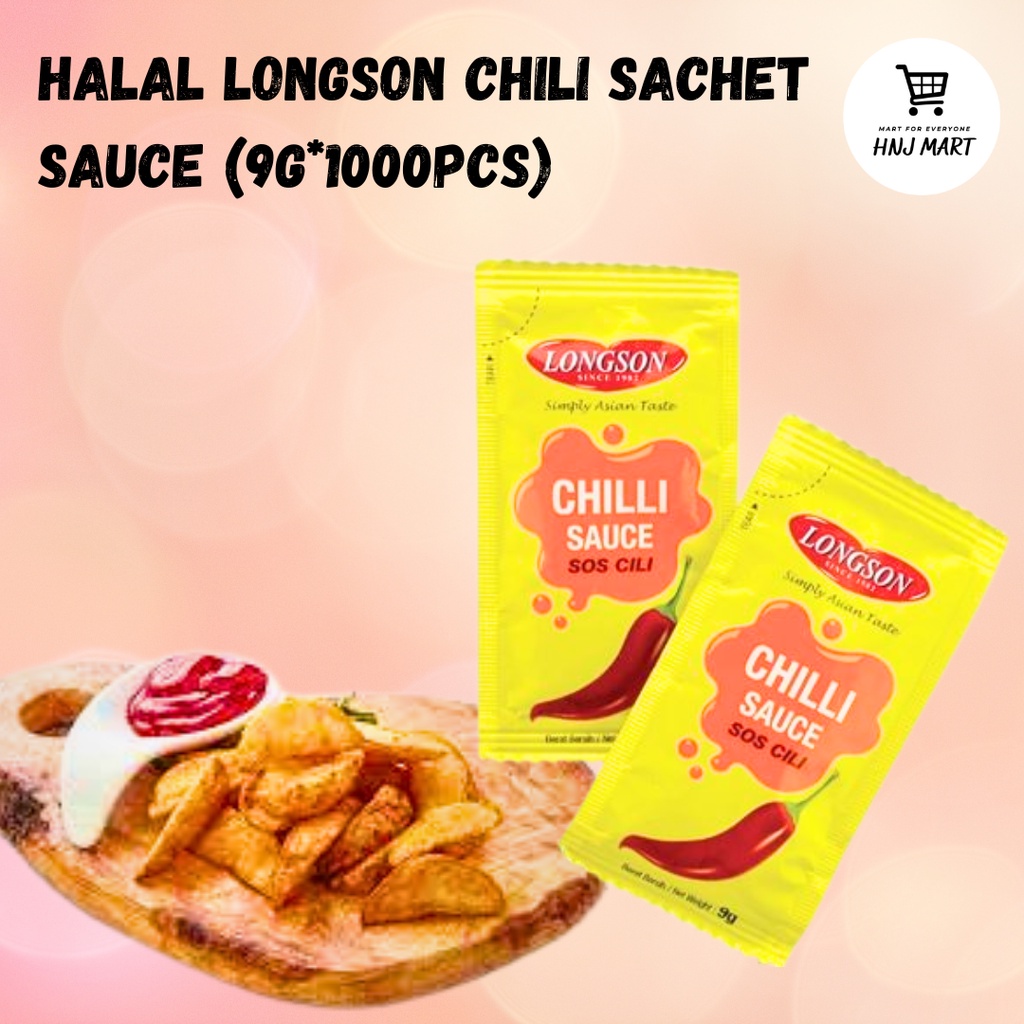 HALAL LONGSON CHILI SACHET SAUCE (9G*1000PCS) | Shopee Malaysia