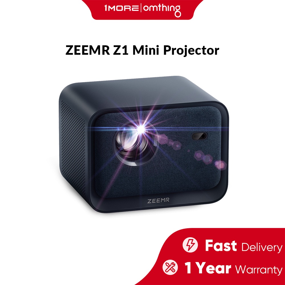 ZEEMR Z1 Mini Projector 1080P 4K Full HD Portable Home Projector Screen ...