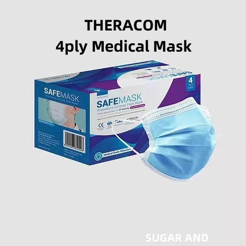 🔥Ready Stock🔥 THERACOM 4ply Medical Mask 4 Layer Doctor Use Hospital ...