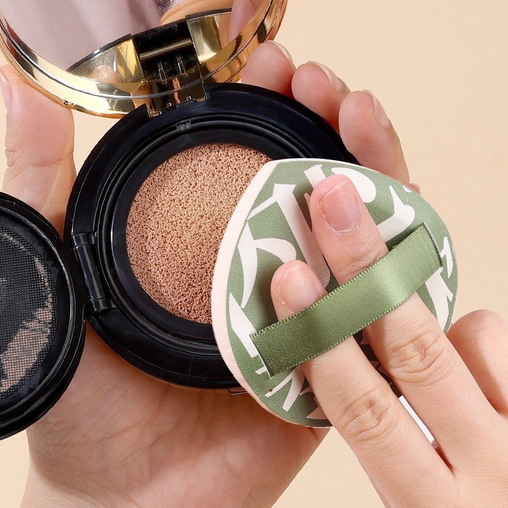 Triangular Round Makeup Powder Puff For Wet And Dry Use, Soft Air ...