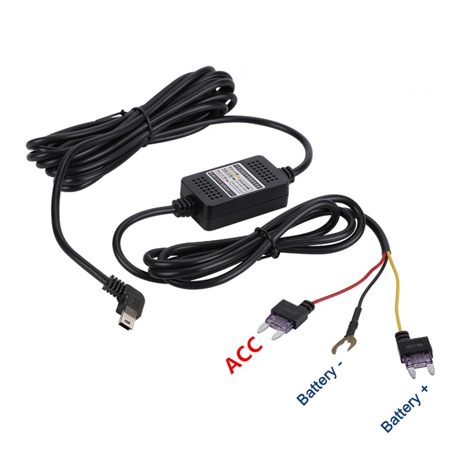 Buck Line 24 Hour Parking Monitoring Hardwire Kit Charging Cable ...