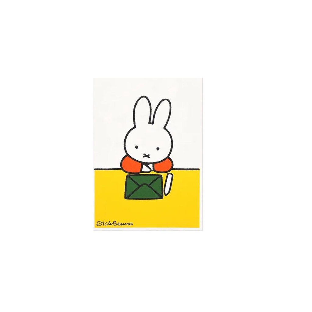 Korea ZERO PER Miffy Silkscreen Postcard/Miffy Letter eslite | Shopee Malaysia