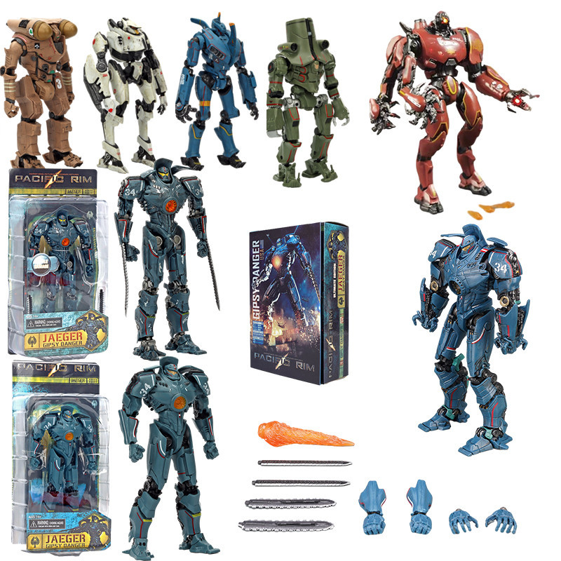 NECA Pacific Rim Figure Gipsy Avenger Crimson Typhoon Obsidian Fury ...