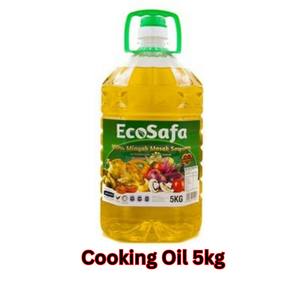 Ecosafa Refined Cooking Oil 5KG | Shopee Malaysia