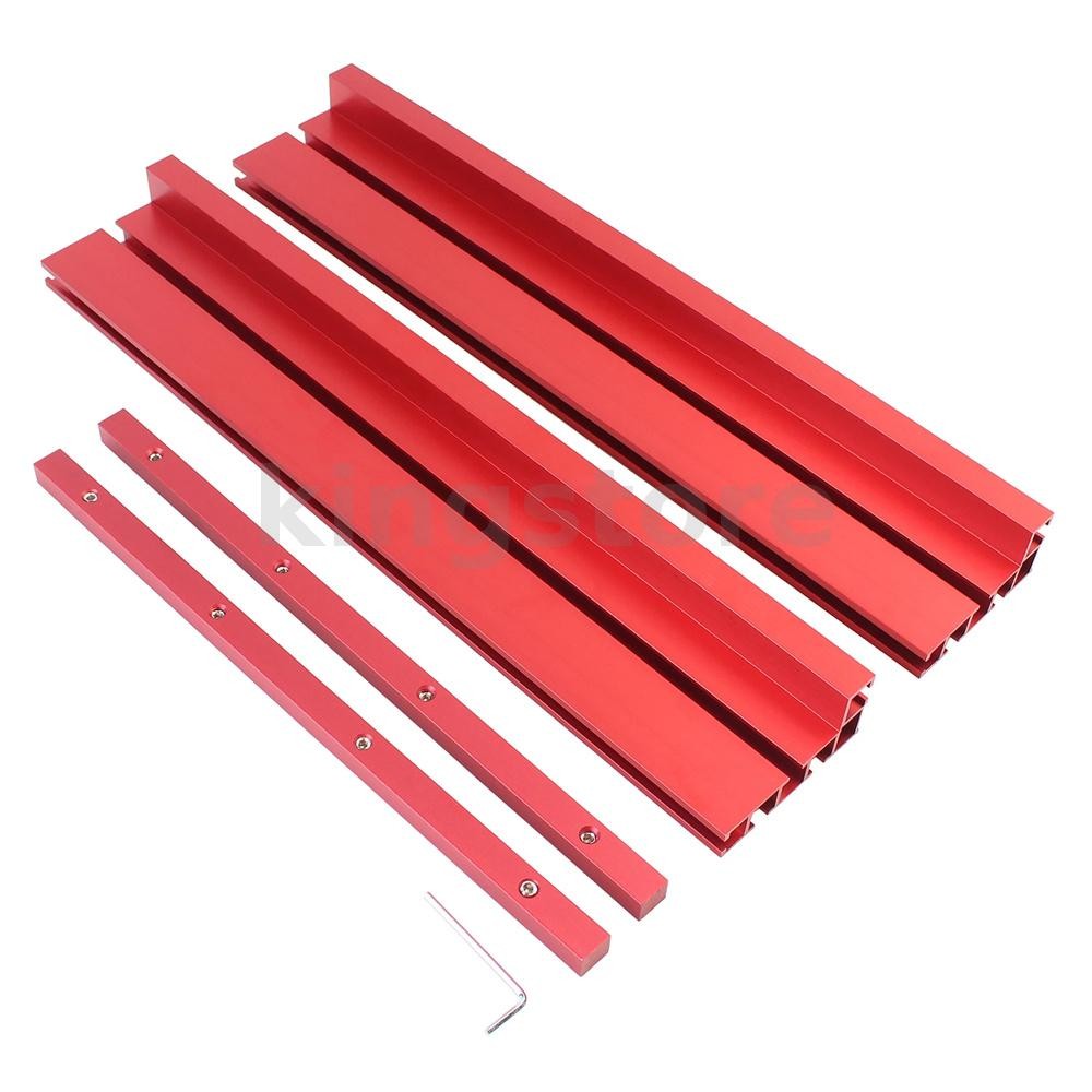 Splicing Fence 40cm Aluminum Alloy Multi T-Track Router Table Fence ...