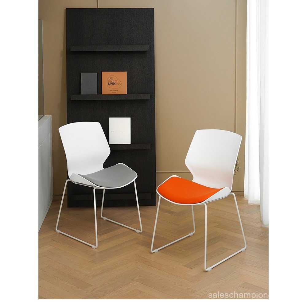 Conference Chair Office Bow-Shaped Modern Simple Armless Student Seat ...