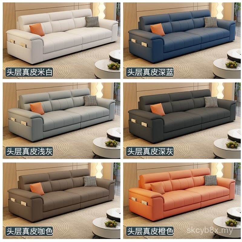 2024 Sofa Mewah Ringan Gaya Itali Baharu untuk Ruang Tamu Pangsapuri ...