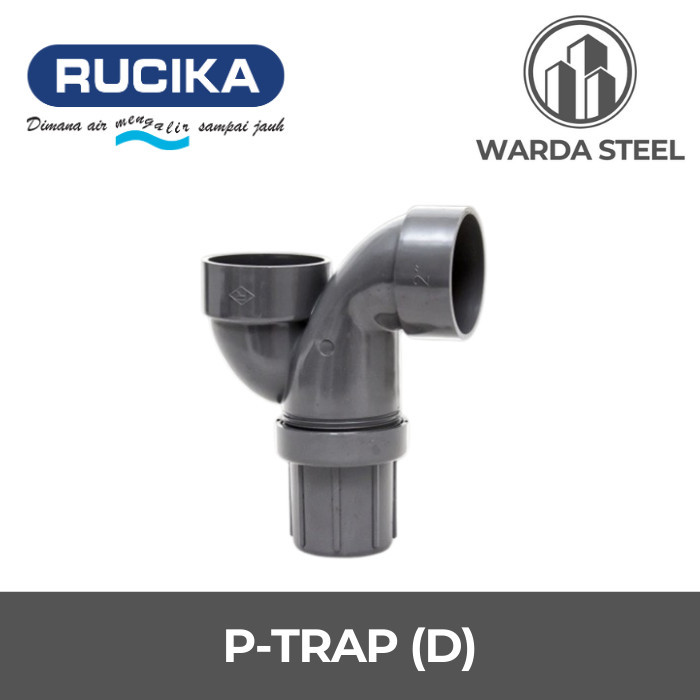 P Trap D 2" PVC RUCIKA - P-Trap PTrap 2 Inch | Shopee Malaysia