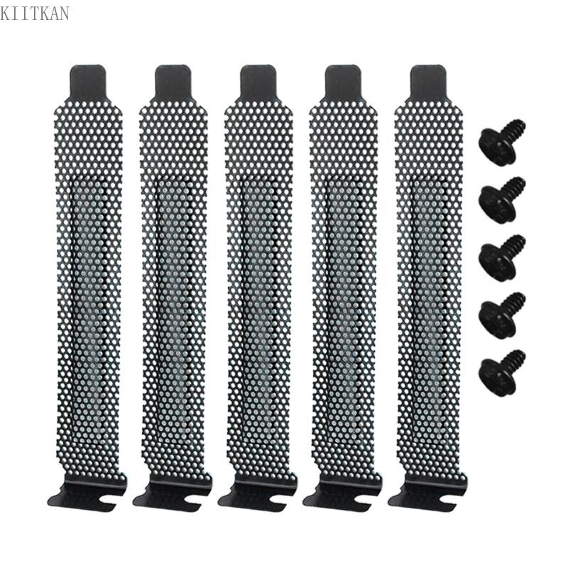 KIIK PCI Slot Covers Hard Steel PCI Slot Cover Computer Case Expansion ...