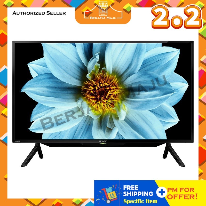 Sharp 42" 32'' Full HD Smart Android Google LED TV 2TC42EG1X / 2TC32EG1X | Shopee Malaysia