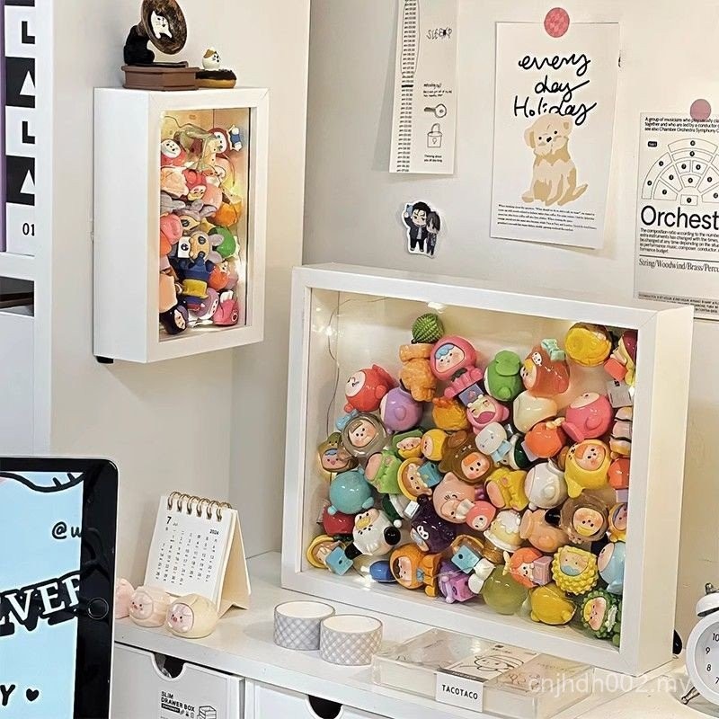 Shopee Official Mystery Box Display Frame Figure diy Scene Photo Frame ...