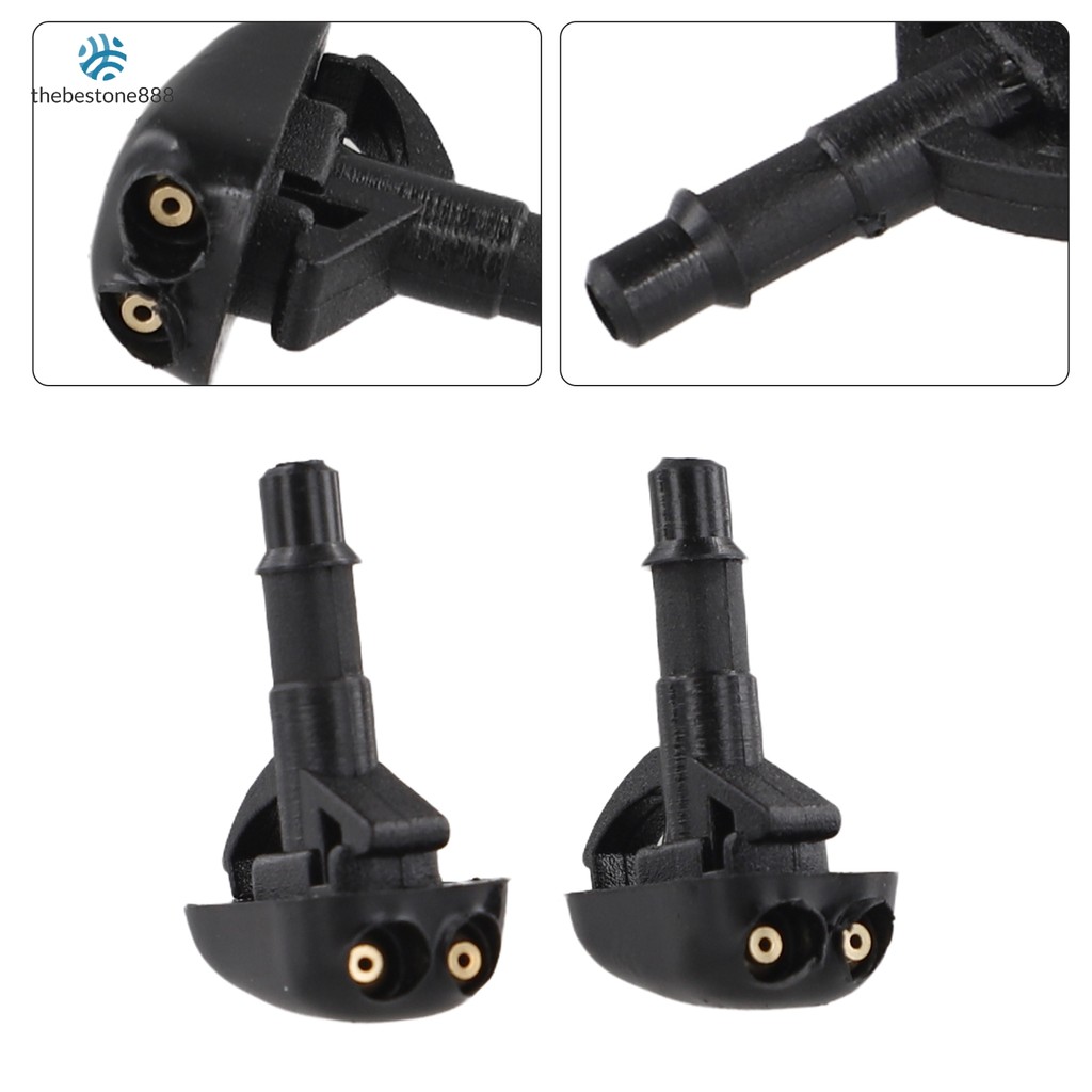 (THEBEST) 2PC Windshield Wiper Washer Nozzle Spray Jet Fits For Lancer ...