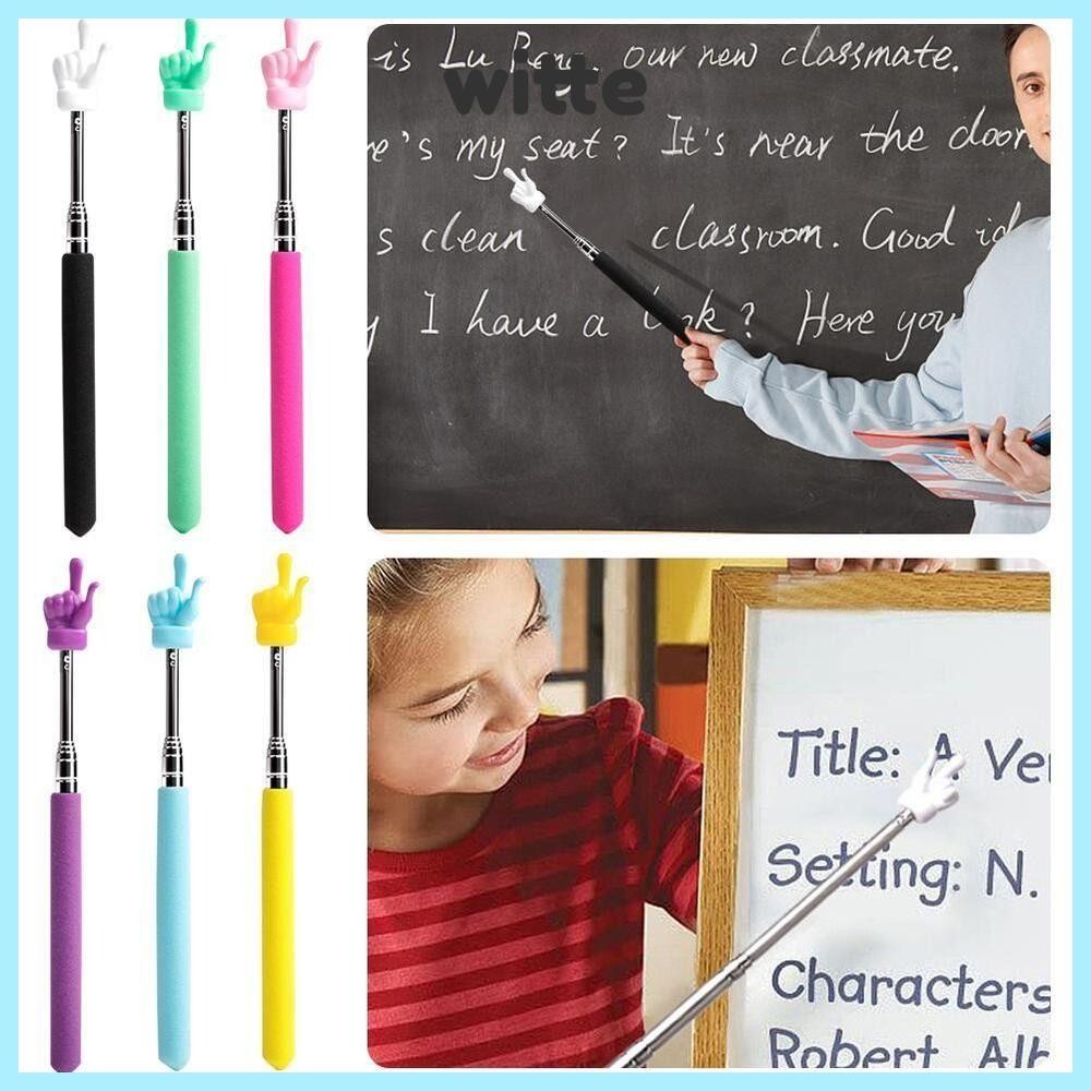 WITTE Teaching Stick School Office Supplies Stainless Steel Finger ...