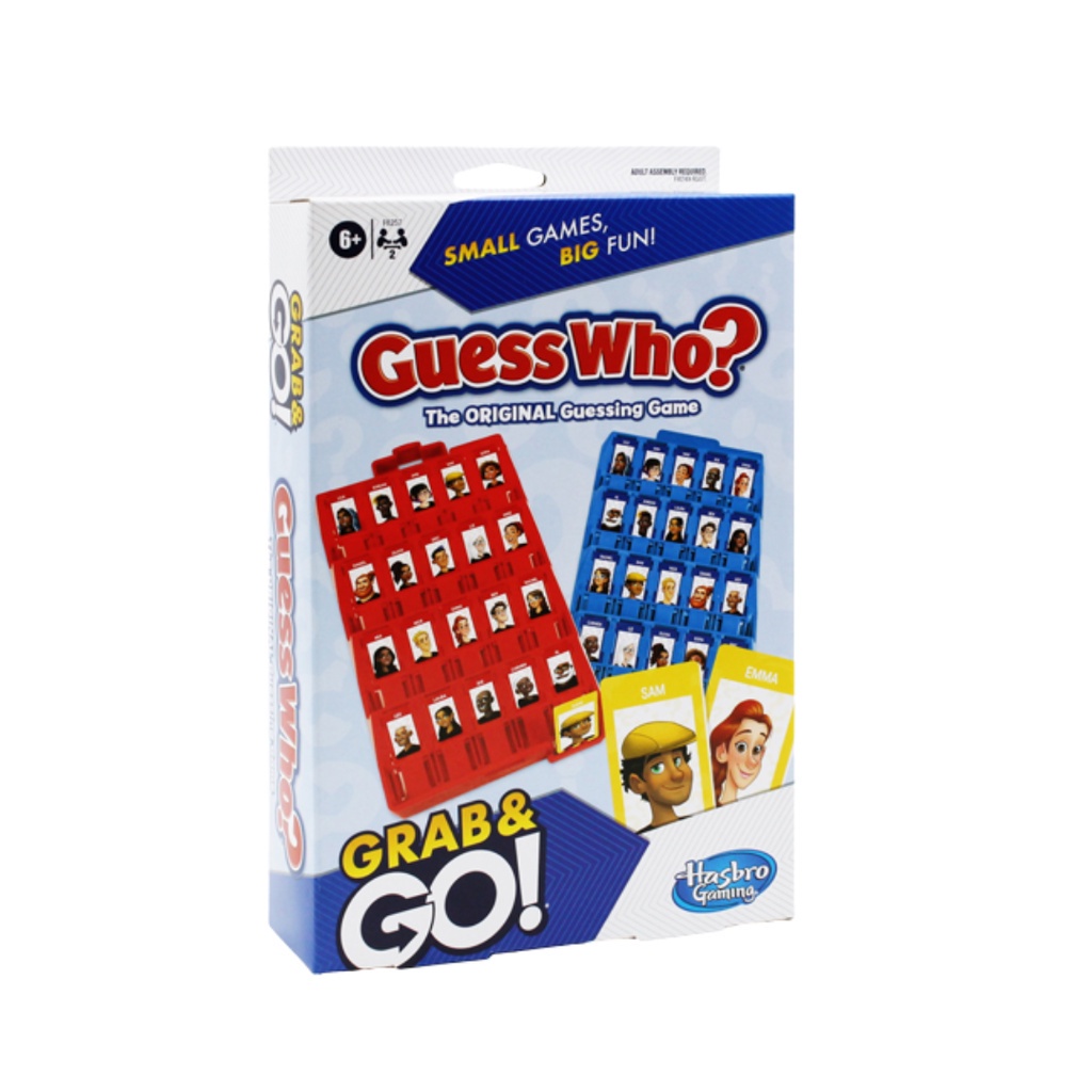 Guess Who Is It ? Grab & Go Board Game Fun Play For Family & Kids ...