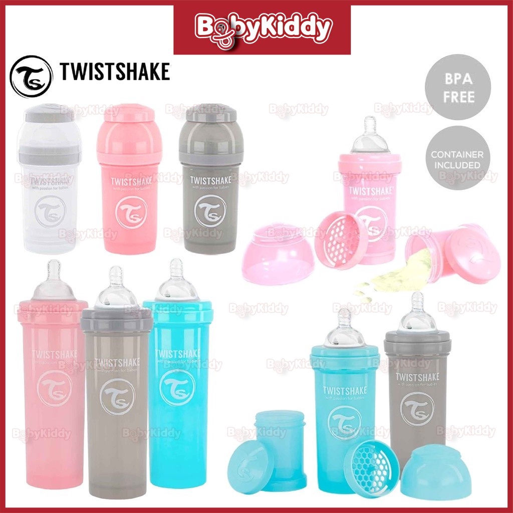Twistshake Anti Colic Baby Bottle 180ml | 260ml | 330ml | Shopee Malaysia