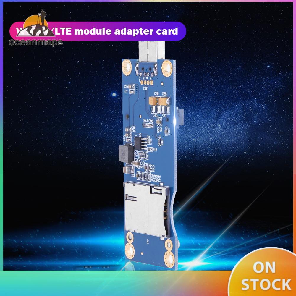 OCE! Mini PCI-E to USB Adapter with SIM Card 6Pin 8Pin Slot for WWAN/LTE Module 3G/4G Mini PCIE ...