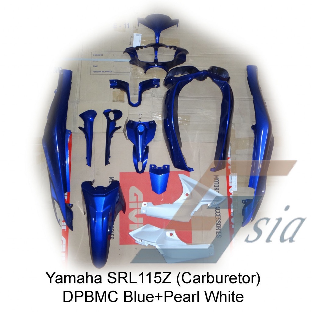 SRL115Z/Lagenda115Z (Carburetor Model) Body Cover Set (HLD) | Shopee ...