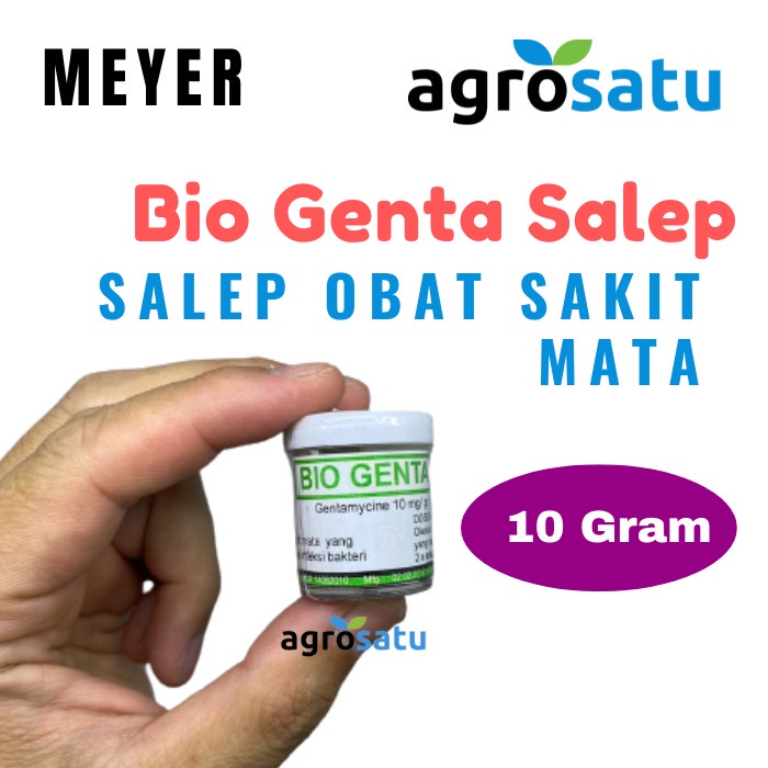 MATA Bio Genta Eye Pain Ointment for Cats Goats Cows Sheep Dogs Rabbits ...