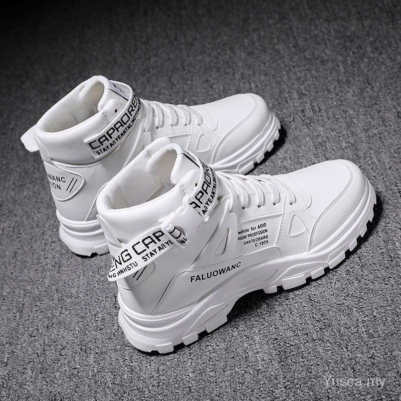 [Yusca] Ready Stock Martin Boots Men's Shoes High-Top Overall Boots ...