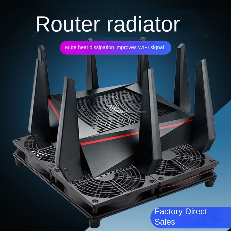Router Cooling Fan Frame Universal Broadband Cat TV Set-Top Box ...