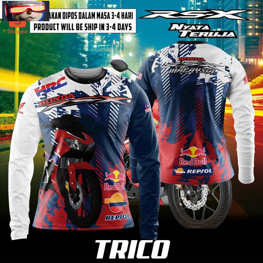 BAJU T SHIRT LELAKI - MOTOR HONDA RSX 150] TShirt Ride Sublimation ...