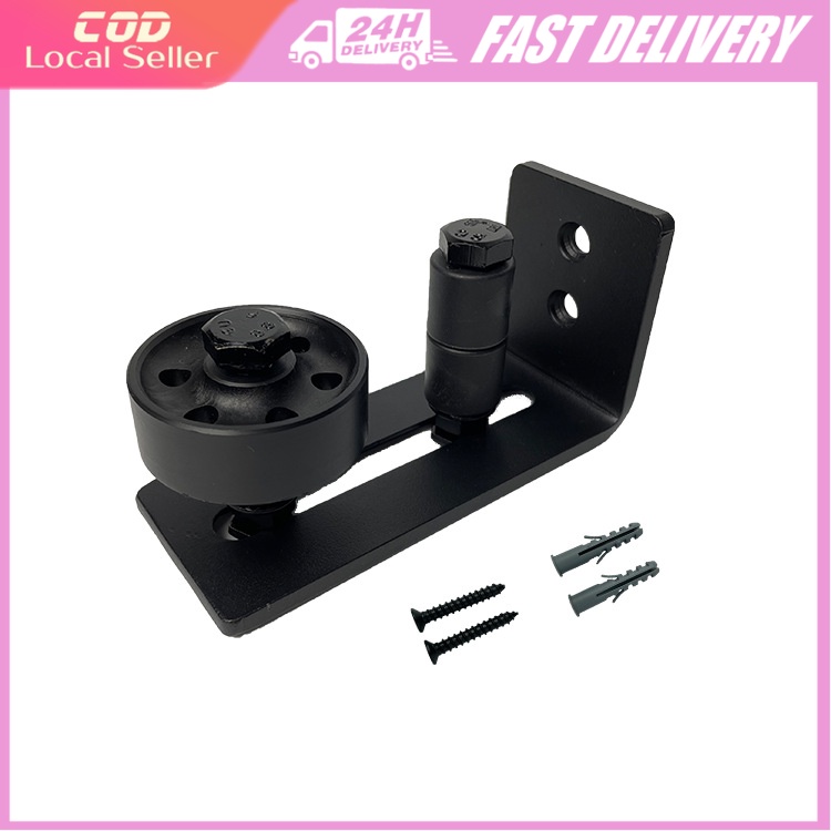8 in 1 Adjustable Barn Door Roller Floor Guide Bottom Stay Roller Floor ...