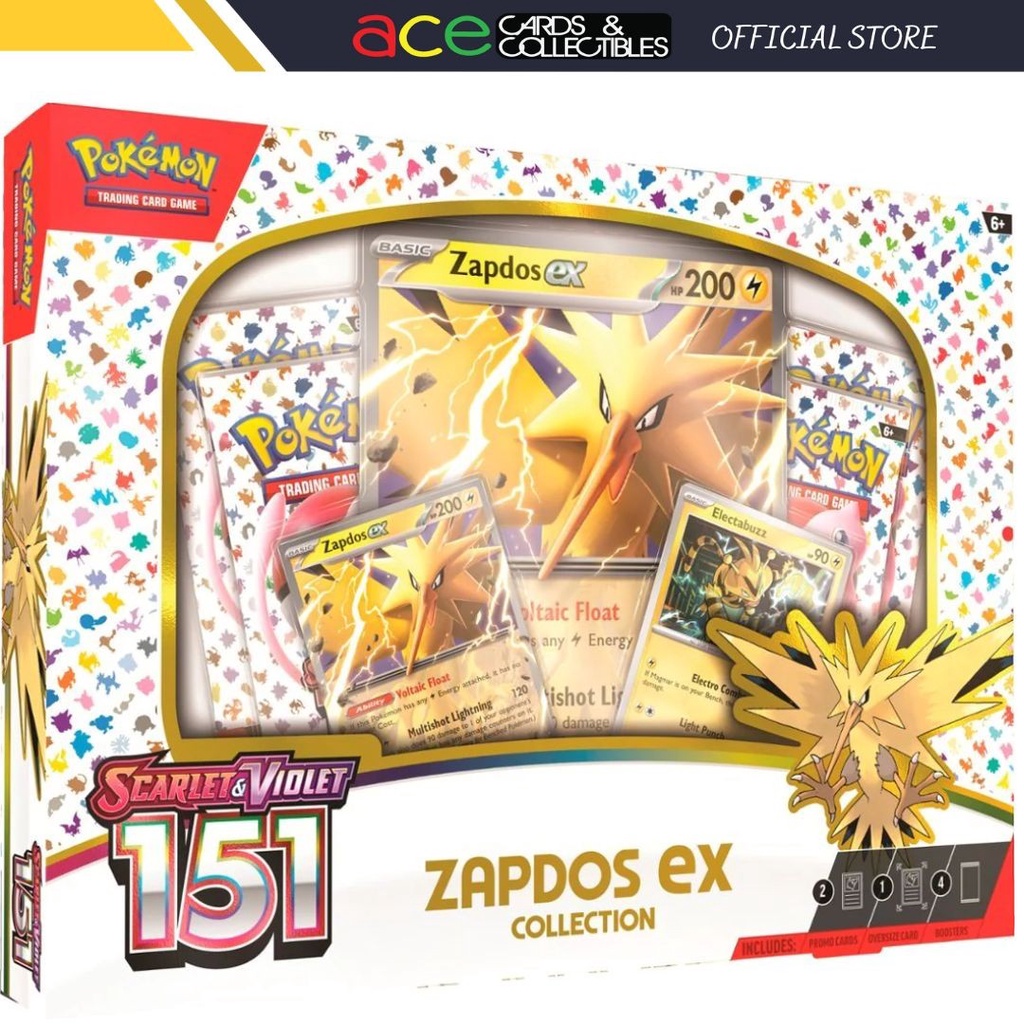Pokemon TCG: SV3.5 Zapdos Ex Box | Shopee Malaysia