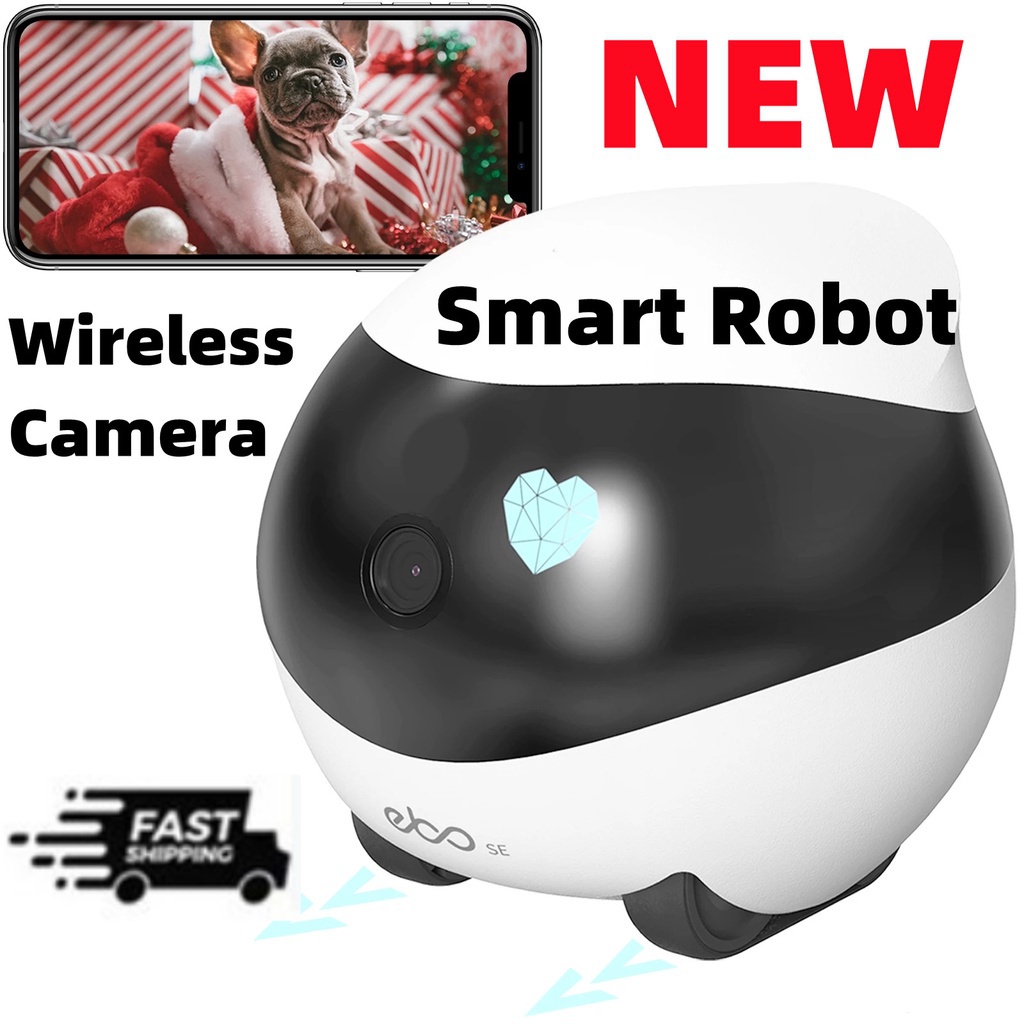 🔥5-star HOT SALES 🔥 NEW Ebo SE Smart Robot WiFi Smart Home CCTV Robot ...