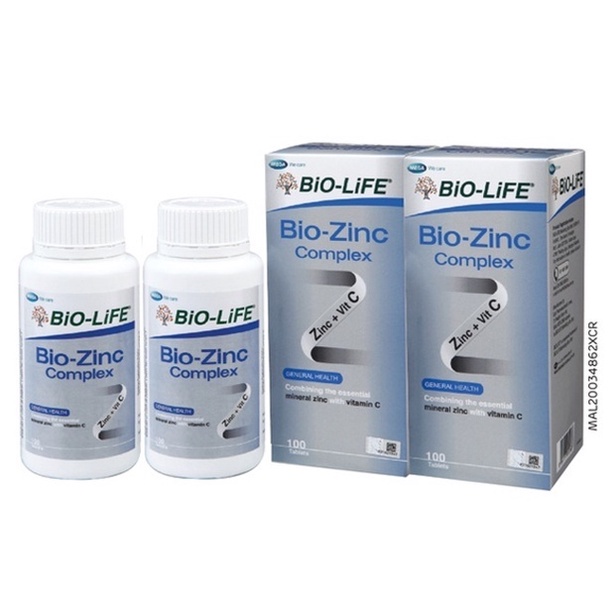 Bio-Life Bio-Zinc Complex (100's/100'sx2) [Exp: 03/2024] | Shopee Malaysia