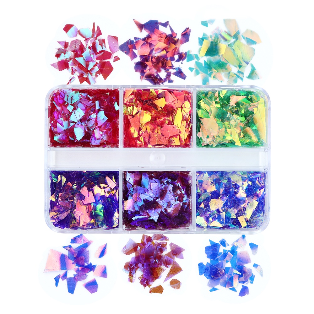 Holographic Glitter English Alphabet Flakes Resin Silicone Mold Filler ...