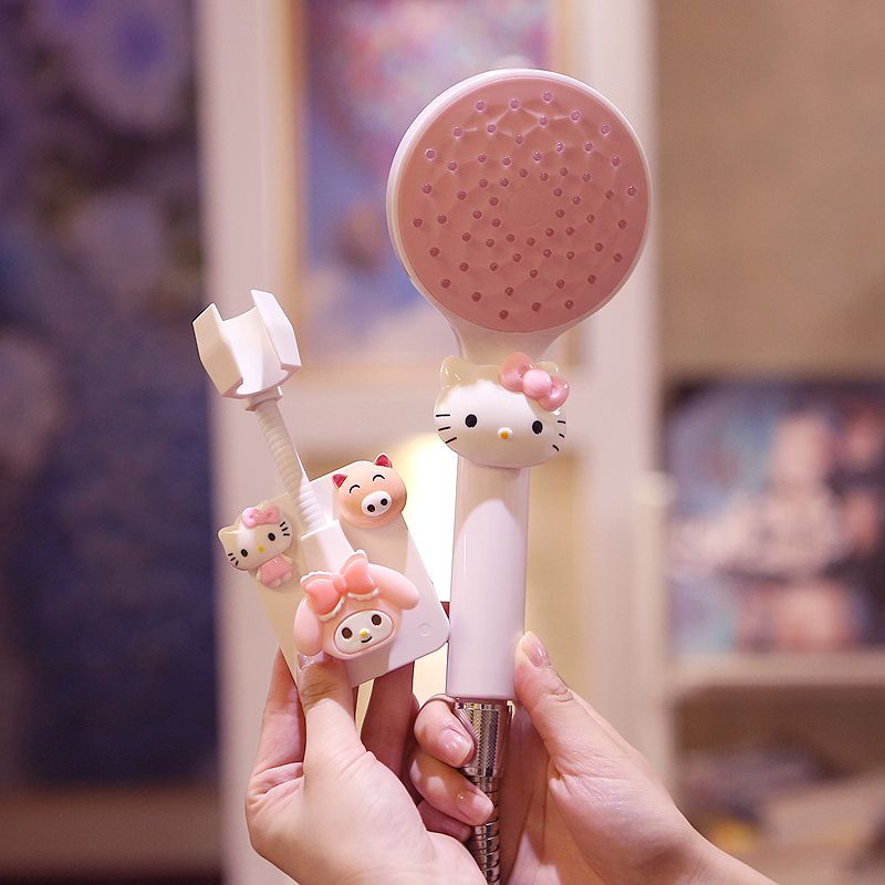 Hello Kitty Doraemon Shower Head Holder for Kids, 360° Swivel ...