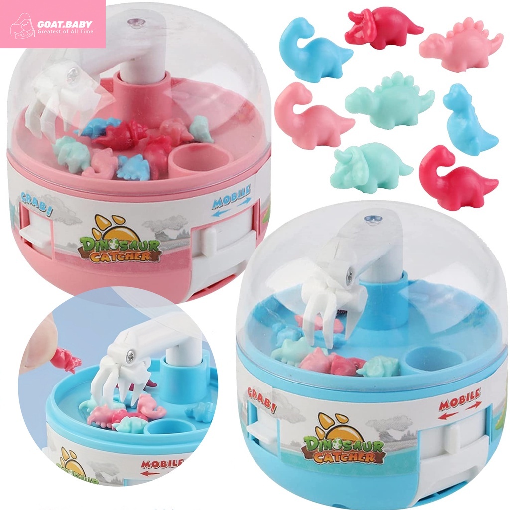 Mini Claw Machine Toys for kids Dinosaur Figures Claw MachineMini ...