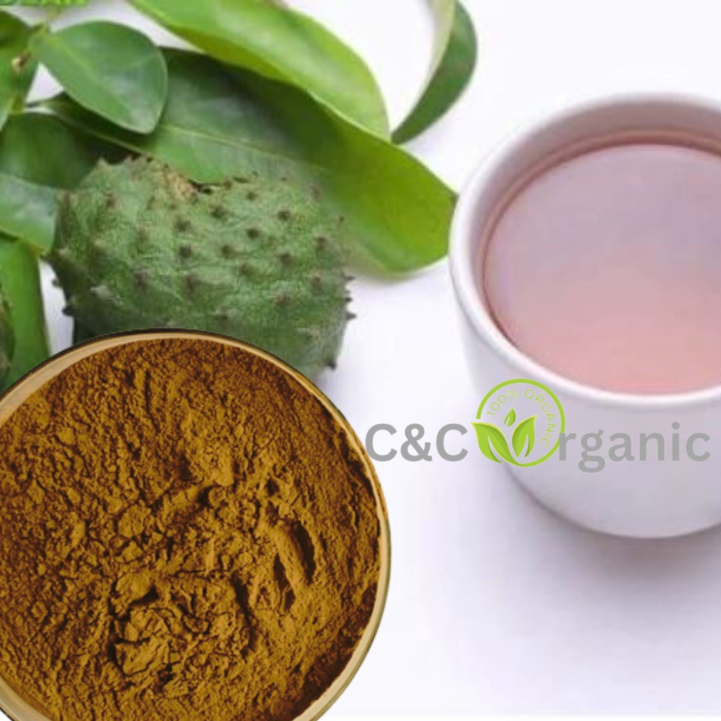 Soursop Leaves Extract Powder 250g 紅毛榴莲叶粉 刺槤叶粉 AAnnona Graviola ...