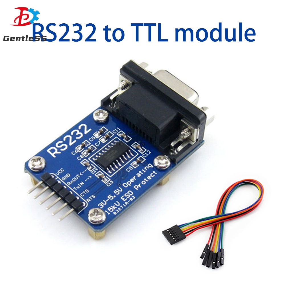 TTL to RS232 Module TTL RS232 Male Female Mutual Conversion Module Serial Level Conversion to ...