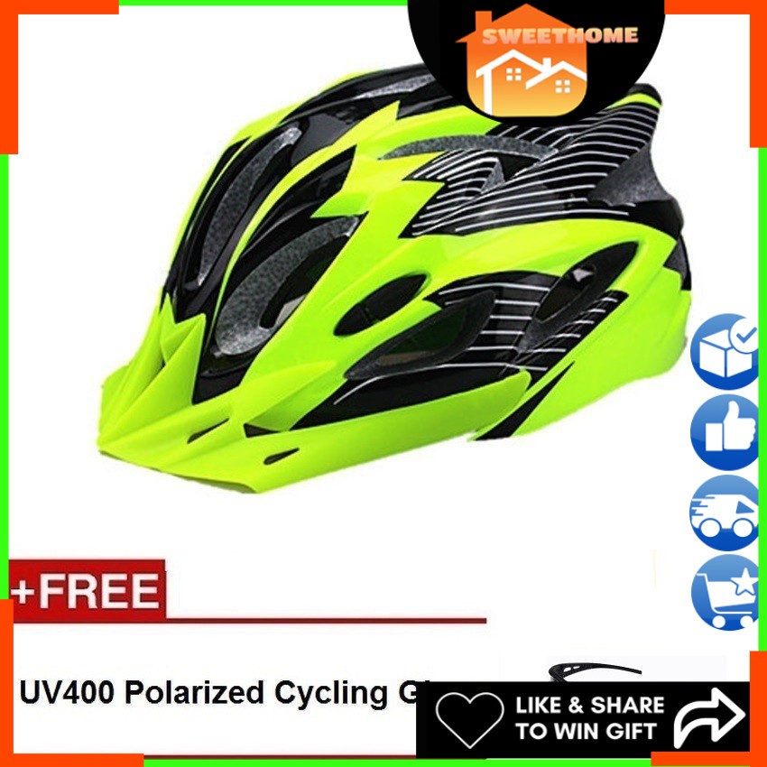EcoSport PREMIUM FS007 Lightweight Safety Cycling Helmet Bicycle Helmet ...