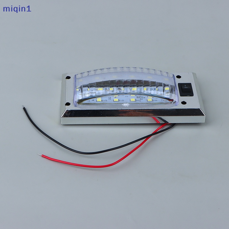 [miqin] LED 12V-24V Panel Light Car Interior Reading Lamp High ...