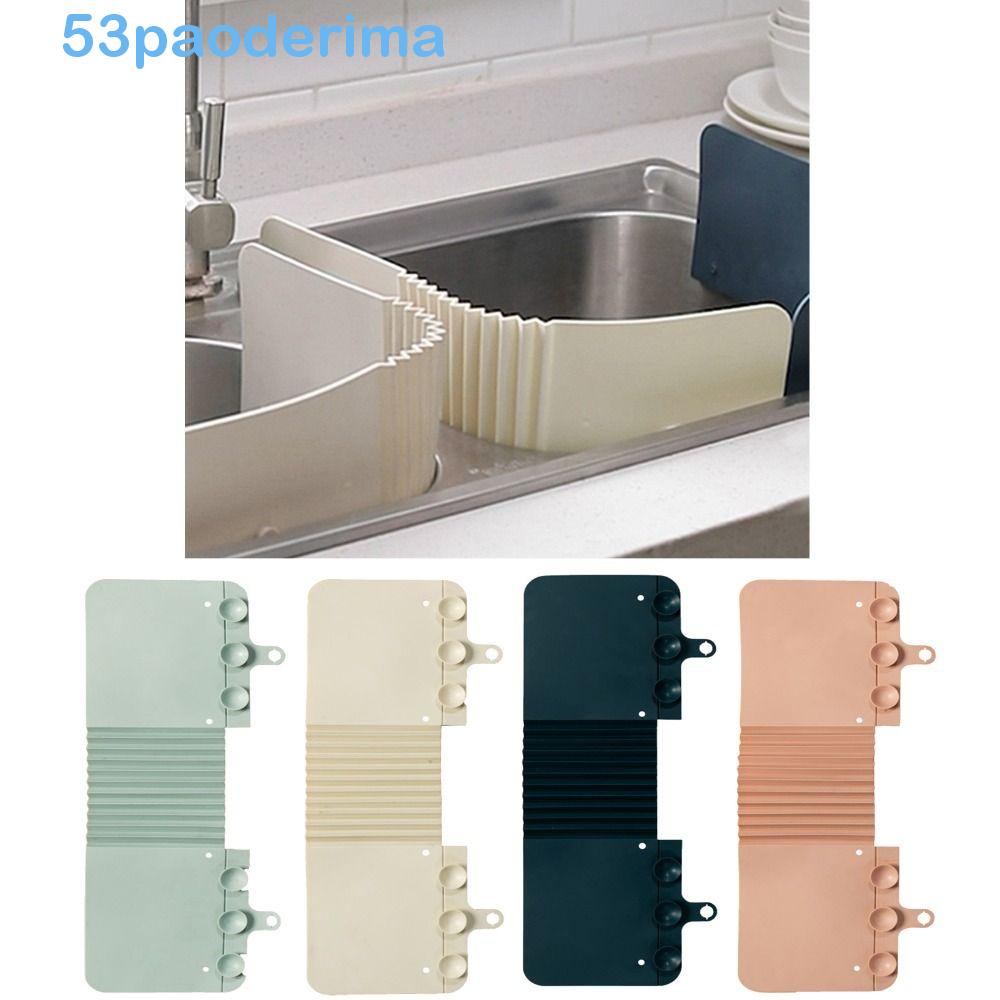 PAODERIMA Sink Water Baffle, with Sucker Anti-splash Water Splash Guard ...