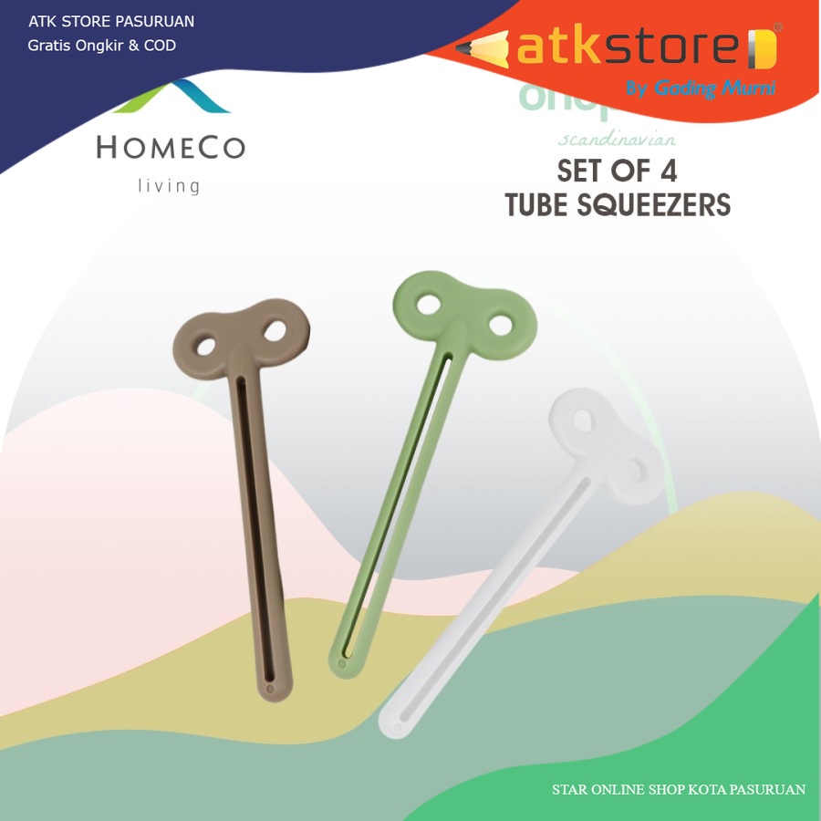 Tube SQUEEZERS/Toothpaste Clamp ROLL/Toothpaste ONE PRICE SET 4pcs ...