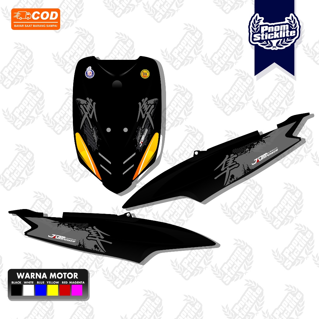 Striping MIO SPORTY STICKER Transparent UV MIO SPORTY STICKER MIO SMILE ...