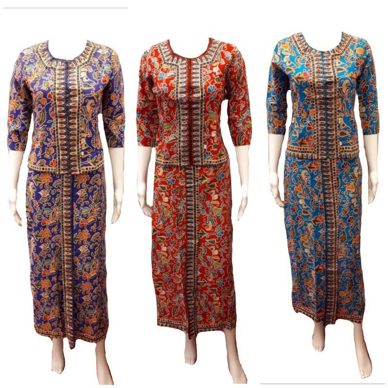 Airlines Stewardess Uniform Traditional Batik Kabaya Set /Malaysia ...