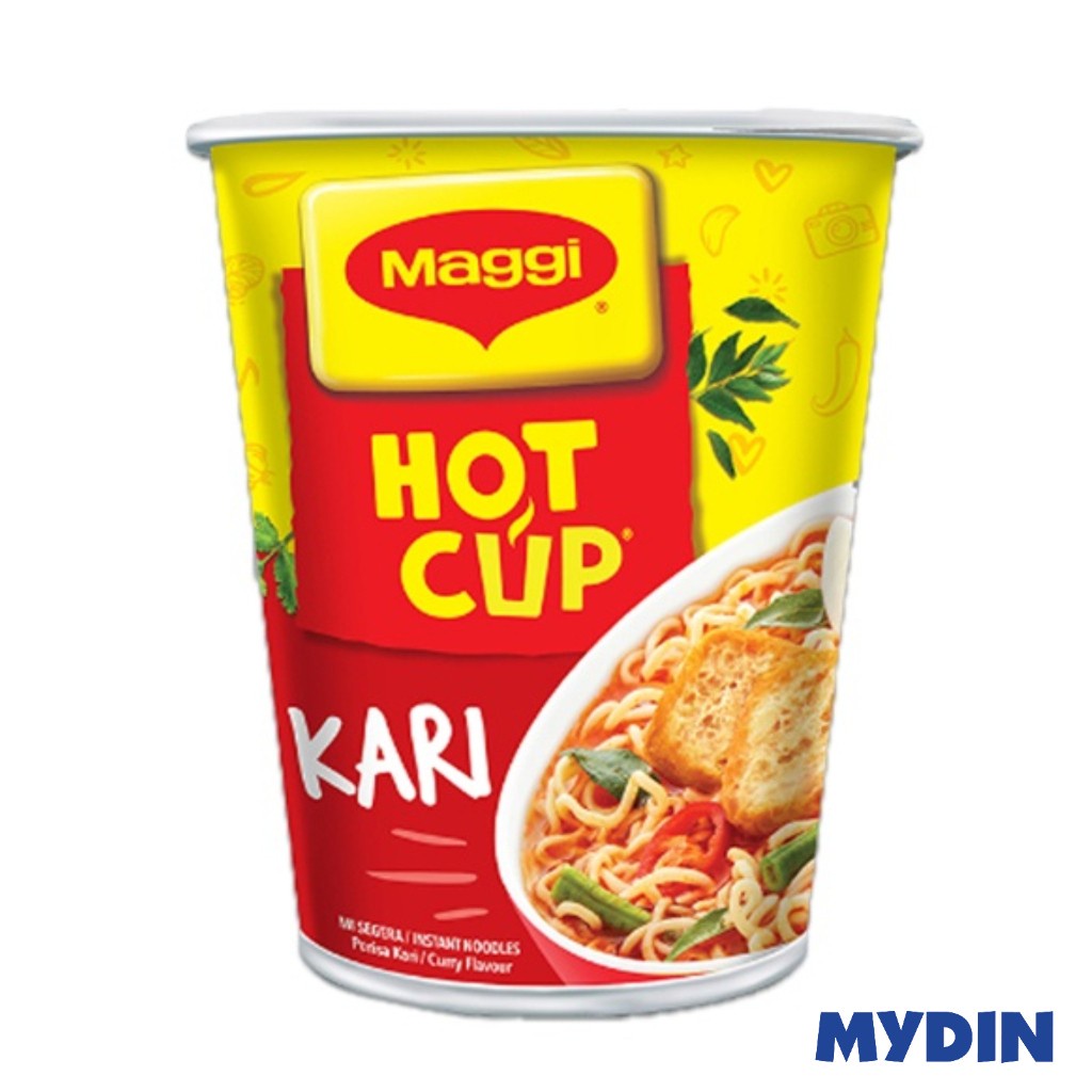 Maggi Hot Cup Instant Noodles Curry (58g) | Shopee Malaysia