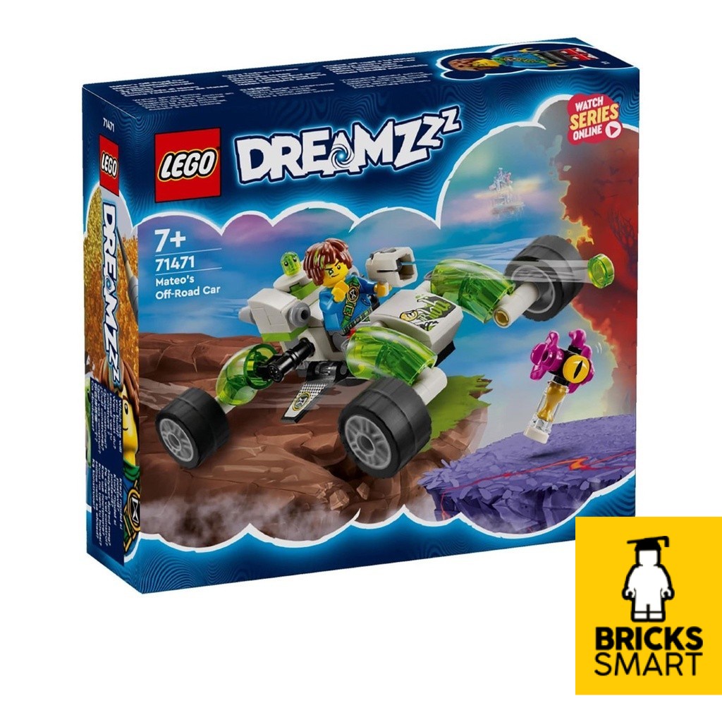 LEGO 71471 DREAMZzz Mateo's Off Road Car Building Toy Set (94 Pieces ...